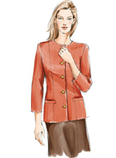 Vogue Pattern: V7975 Misses'/Misses' Petite Jacket | Easy — jaycotts.co ...