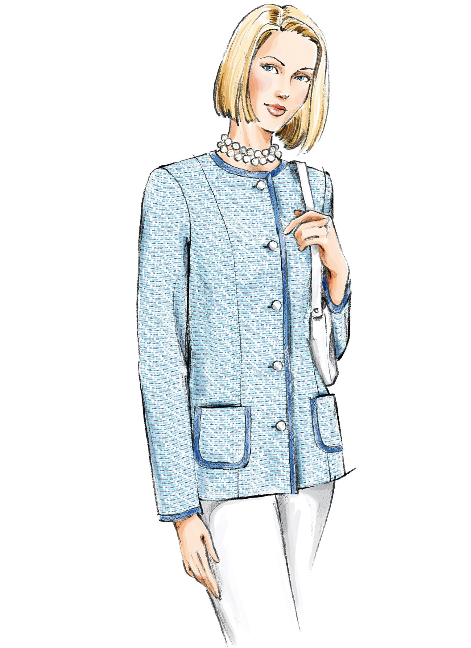 Vogue Pattern: V7975 Misses'/Misses' Petite Jacket | Easy — jaycotts.co ...