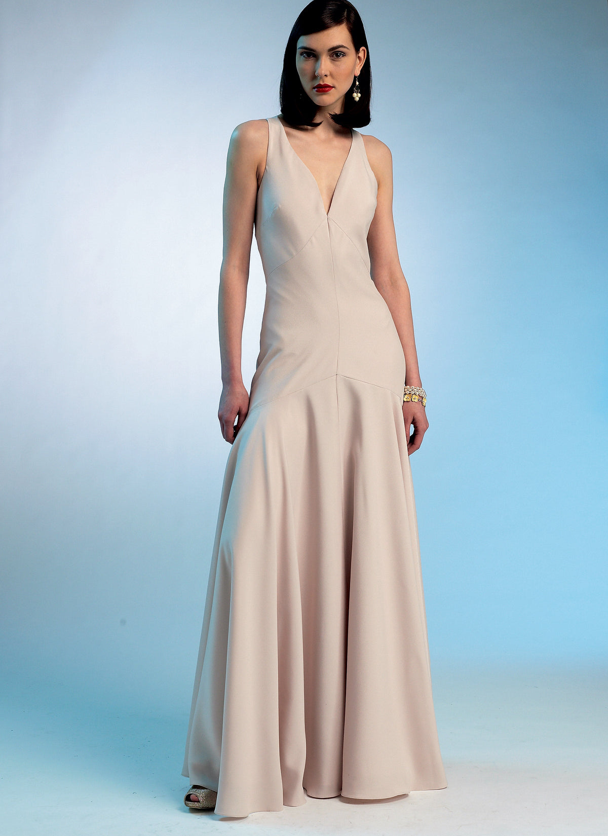 Vogue Pattern: V8814 Misses' Dress | Easy | Custom Fit — jaycotts.co.uk ...