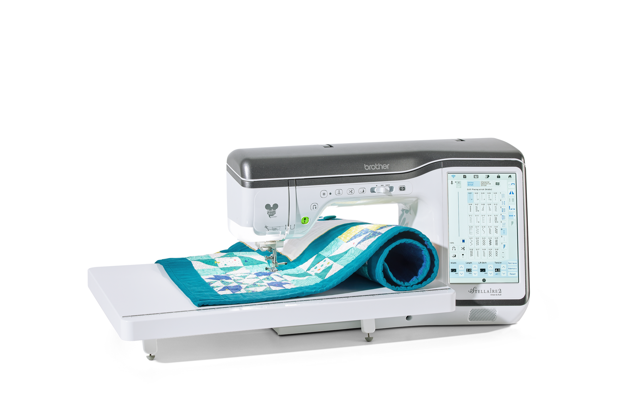 Brother Stellaire XJ2 sewing and embroidery machine — jaycotts.co.uk ...
