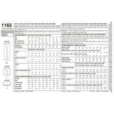 Simplicity Pattern: S1165 Misses' Pull-on Pants, Long or Short Shorts ...
