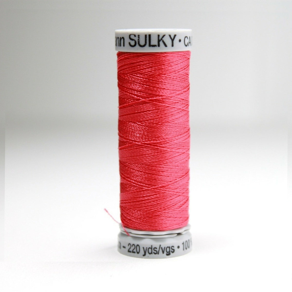 Gutermann Sulky Rayon 40 Embroidery Thread #1257 Deep Coral — jaycotts ...