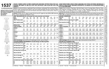 Simplicity Pattern: S1537 Misses' & Plus Size Amazing Fit Dress ...