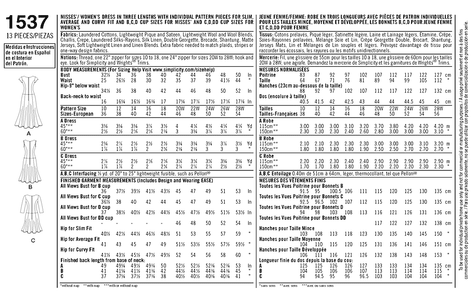 Simplicity Pattern: S1537 Misses' & Plus Size Amazing Fit Dress ...