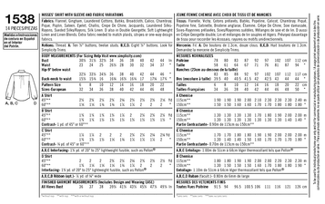 Simplicity Pattern: S1538 Misses' Button Front Shirt — jaycotts.co.uk ...