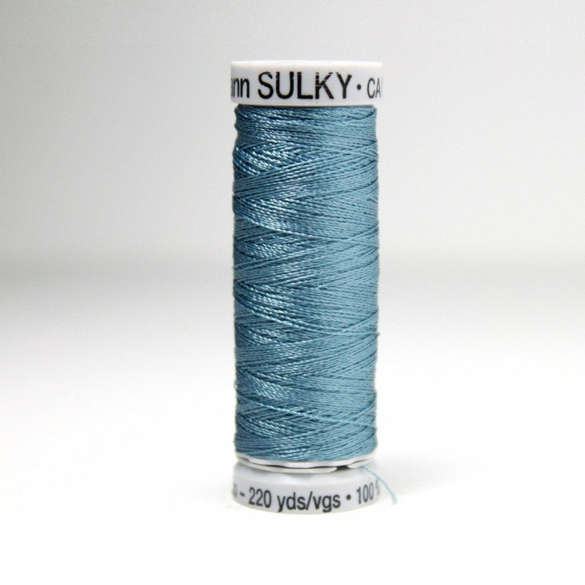 Gutermann Sulky Rayon 40 Embroidery Thread #1172 Medium Weathered Blue ...