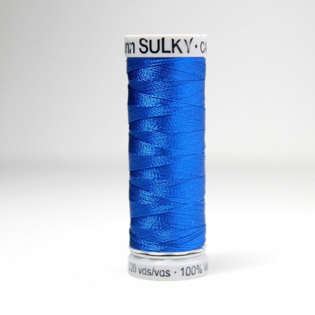 Gutermann Sulky Rayon 40 Embroidery Thread #1535 Blue — jaycotts.co.uk ...