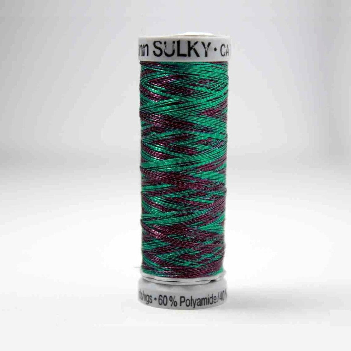 Gütermann Sulky Metallic Embroidery Thread #7022 Jade/Purple — jaycotts ...