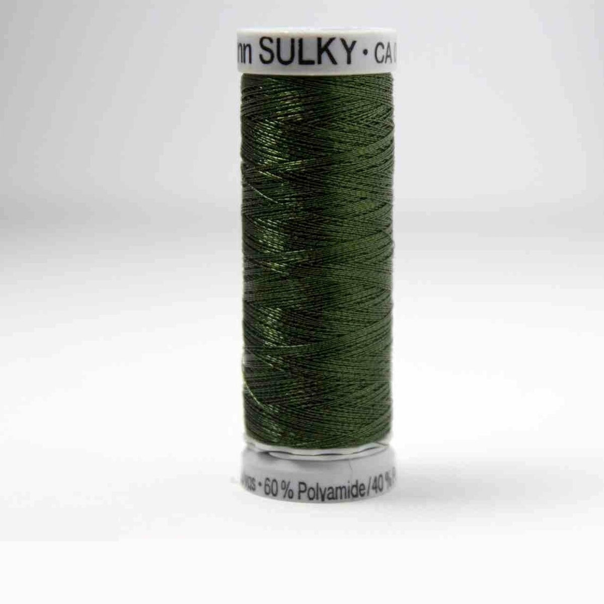 Gütermann Sulky Metallic Embroidery Thread #7056 Pine Green — jaycotts ...