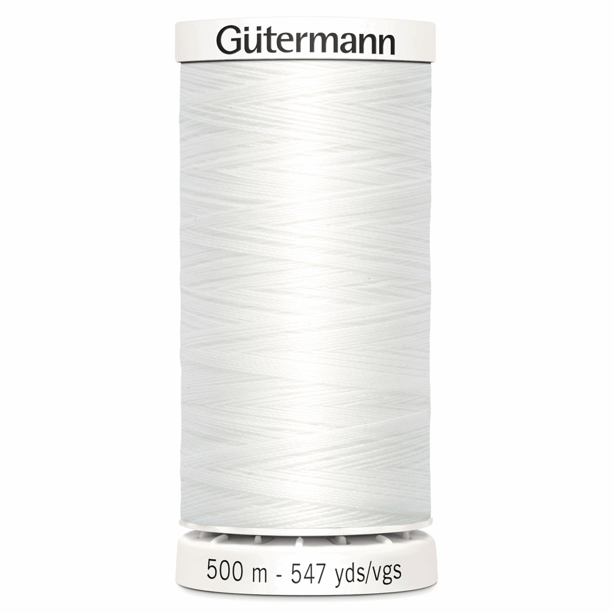 Gutermann Sew All Polyester Sewing Thread Colour 800 White — jaycotts ...