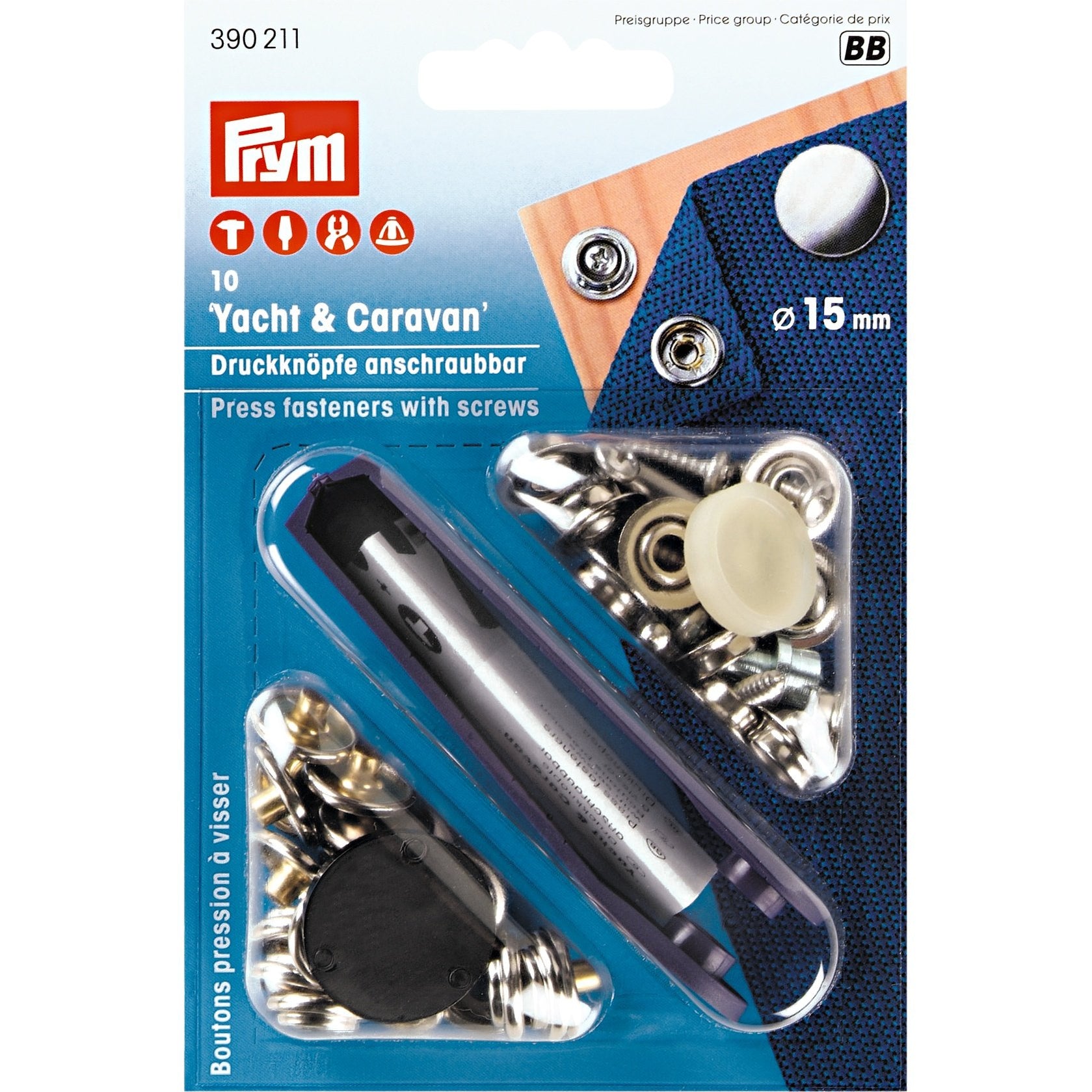 Prym Press Studs and Snap Fasteners Collection — jaycotts.co.uk ...