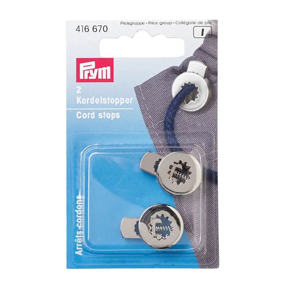 Prym Metal cord stoppers — jaycotts.co.uk - Sewing Supplies