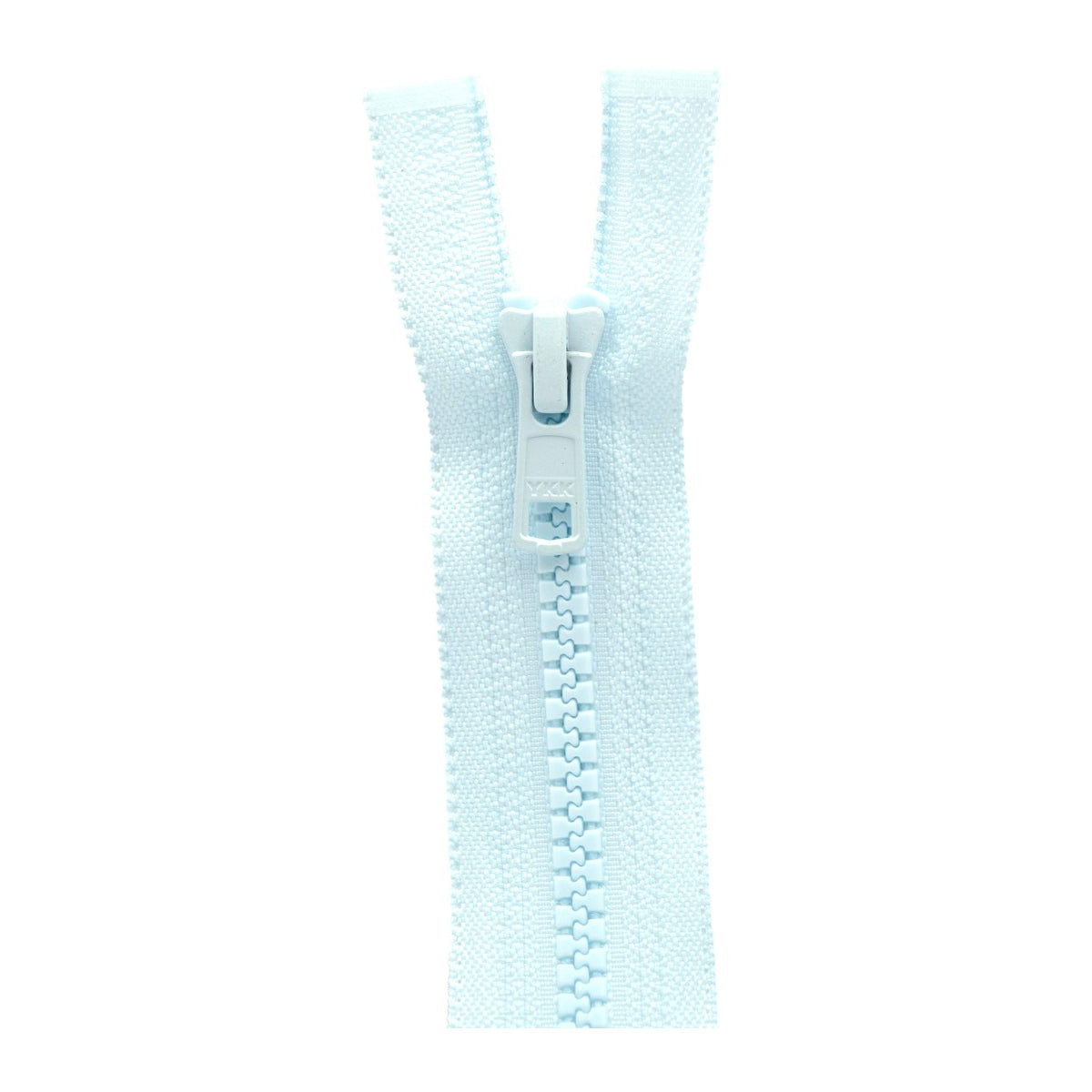 YKK Open End Zip - Medium Plastic | colour 541 Pale Blue — jaycotts.co ...