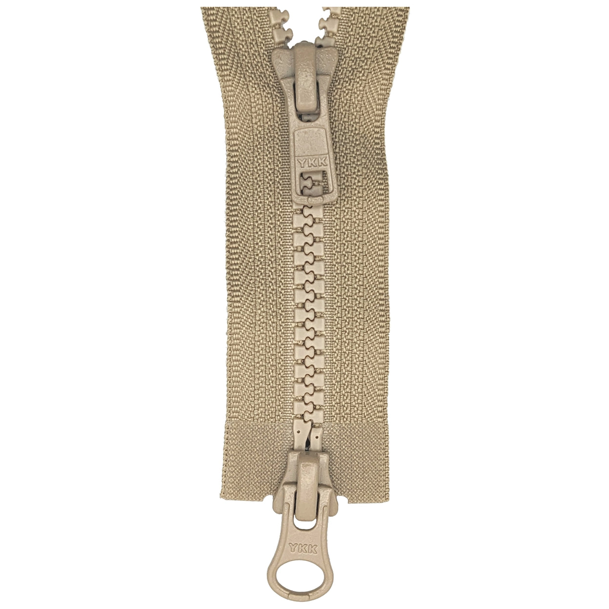 YKK Chunky Open End Zips | Medium | Two Way — jaycotts.co.uk - Sewing ...