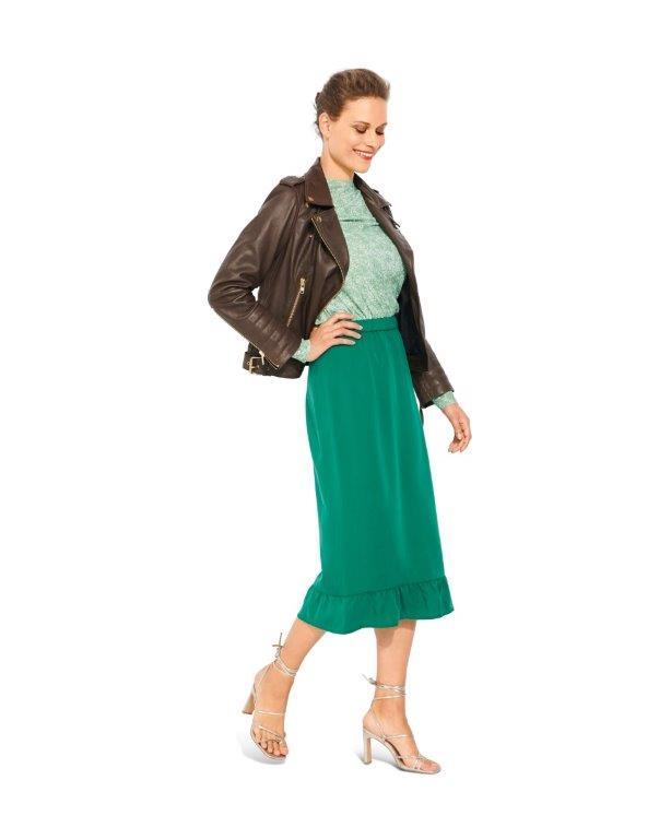 Burda Style Pattern 6073 Misses' Skirt in Three Lengths with Elastic ...