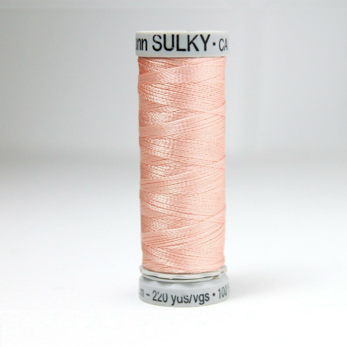 Gutermann Sulky Rayon 40 Embroidery Thread #619 Peach — jaycotts.co.uk ...