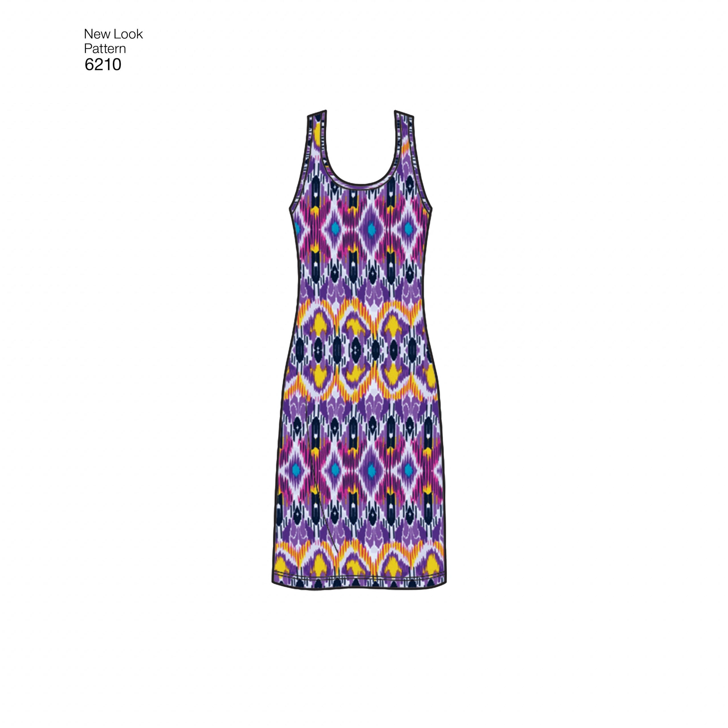 New Look Pattern: NL6210 Misses' Knit Dress in Two Lengths — jaycotts ...