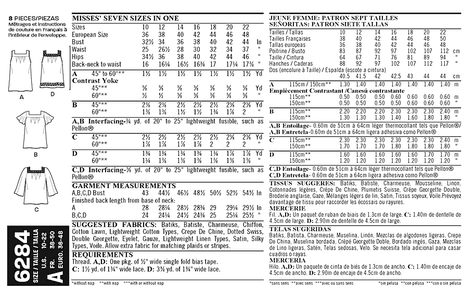 New Look Pattern: NL6284 Misses' Pullover Top in Two Lengths — jaycotts ...