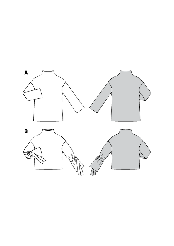 Burda 6366 Women's Easy Tops Sewing Pattern — jaycotts.co.uk - Sewing ...