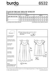 Burda Style Pattern B6522 Misses' Sheath Dress — jaycotts.co.uk ...