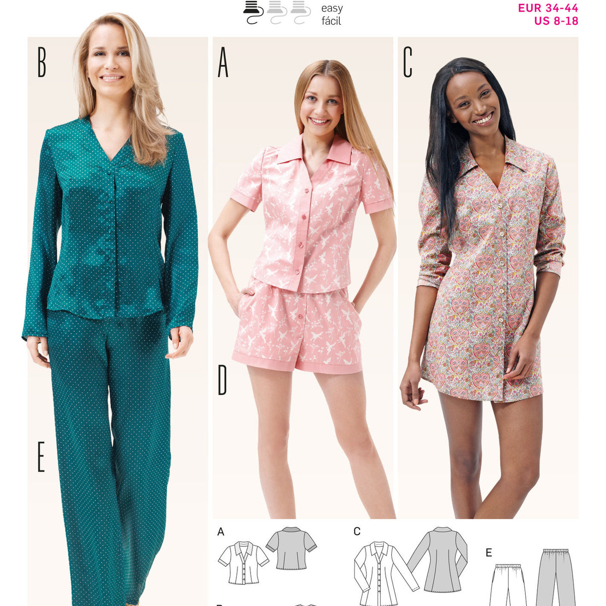 Burda Pattern: BD6877 Misses Wrap Dress — jaycotts.co.uk - Sewing Supplies
