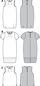 Burda 6914 Shift Dress and Blouse Pattern — jaycotts.co.uk - Sewing ...