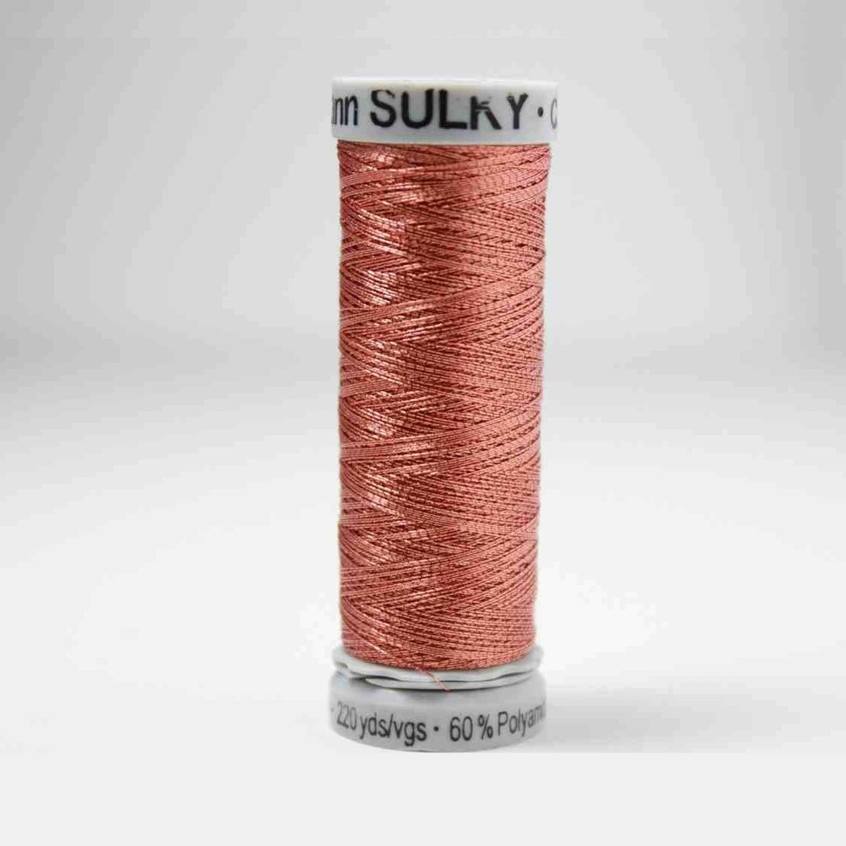 Gütermann Sulky Metallic Embroidery Thread #7011 Light Copper ...