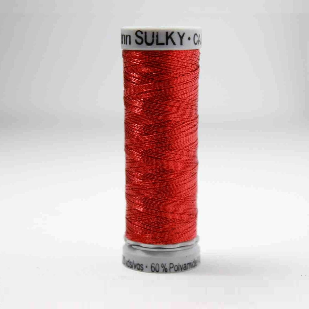 Gütermann Sulky Metallic Embroidery Thread #7014 Christmas Red ...