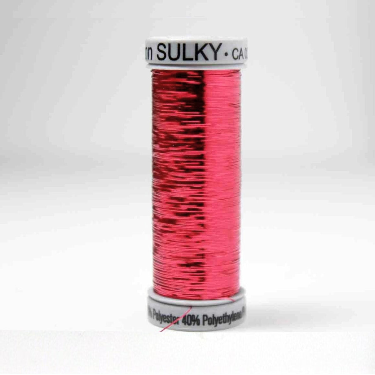 Gütermann Sulky Metallic Embroidery Thread 200m #8054 Red — jaycotts.co ...