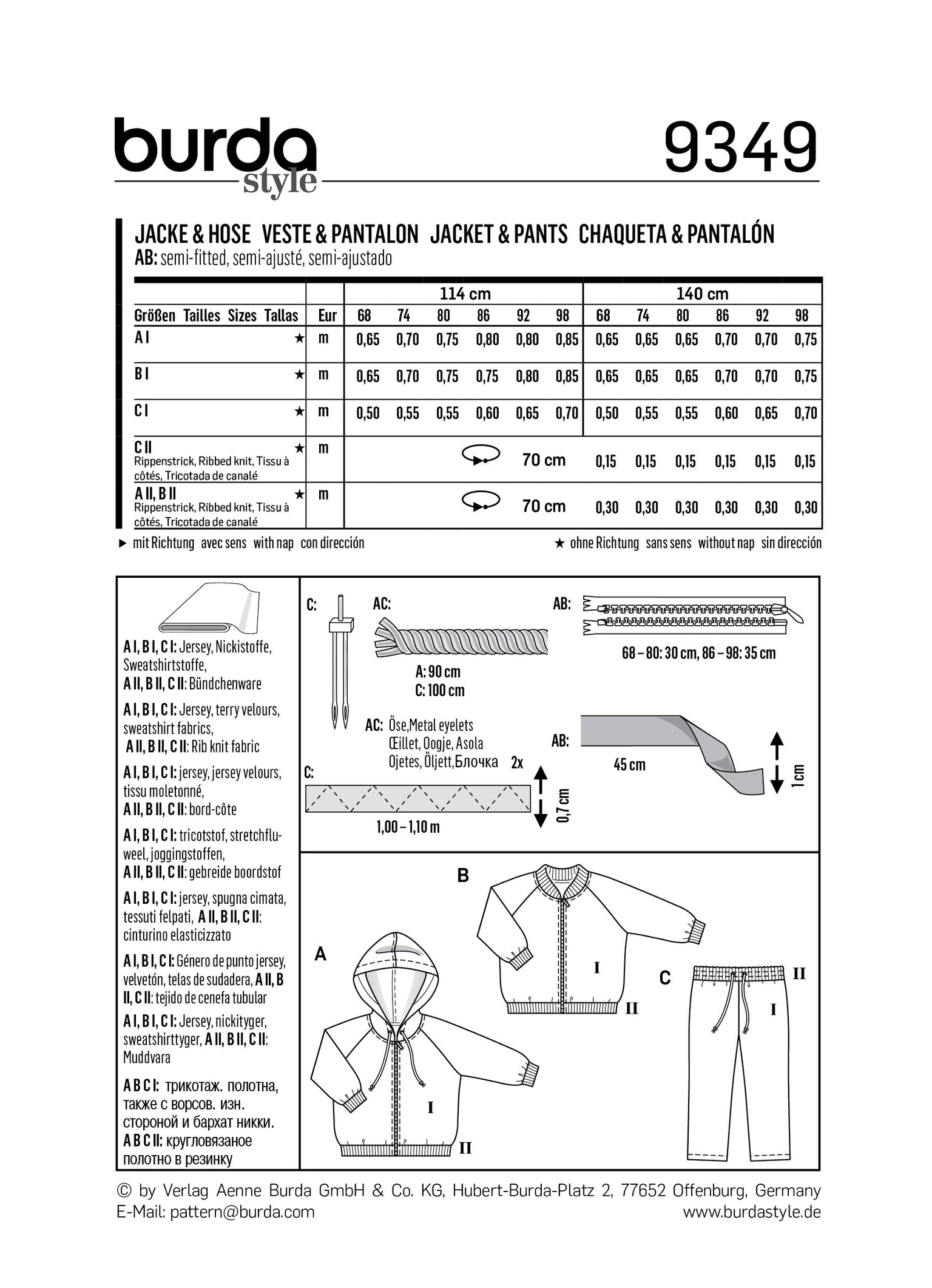 Sewing Patterns | Children | Toddlers — Page 11 — jaycotts.co.uk ...
