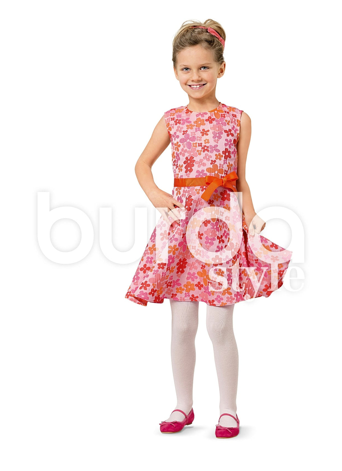 Burda 9379 Girl's Dress pattern — jaycotts.co.uk - Sewing Supplies