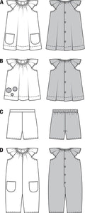 Burda Sewing Pattern: 9435 Baby Coordinates | Easy — jaycotts.co.uk ...