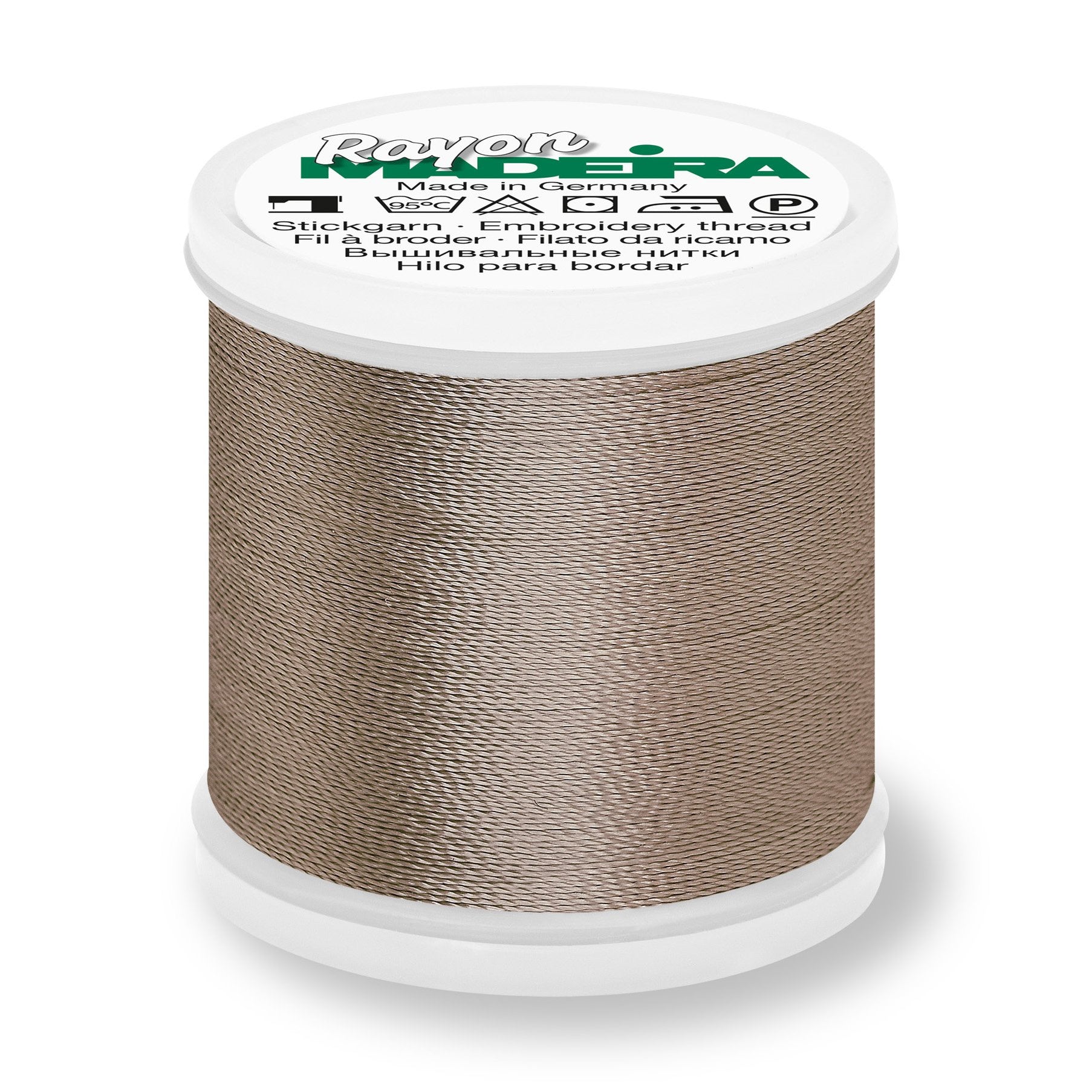 Madeira Rayon 40 Embroidery Thread 200m #1128 Medium Taupe — jaycotts ...