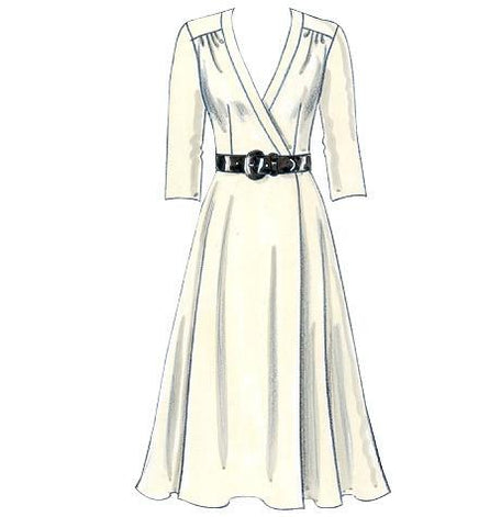 Butterick Pattern: B5030 Misses' Dress, Belt & Sash | Easy — jaycotts ...
