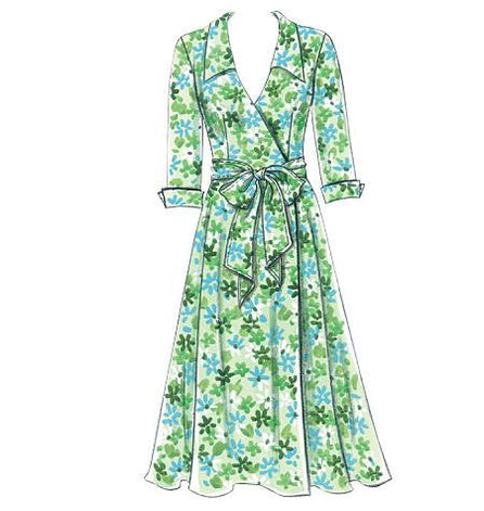 Butterick Pattern: B5030 Misses' Dress, Belt & Sash | Easy — jaycotts ...