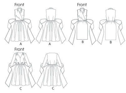 Butterick Pattern: B5850 Misses' Dress | Easy — jaycotts.co.uk - Sewing ...