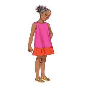 Butterick Pattern: B5876 Toddlers'/Children's Dress — jaycotts.co.uk ...