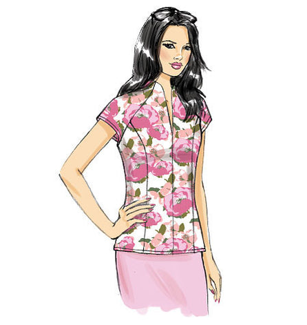Butterick Pattern: B6134 Misses' Top | Easy — jaycotts.co.uk - Sewing ...
