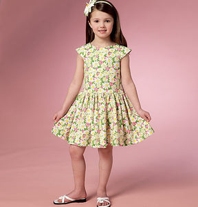 Butterick Pattern: B6201 Children's/Girls' Dress — jaycotts.co.uk ...