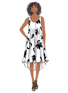 Butterick 6350 Sleeveless and Cold Shoulder Dresses Pattern — jaycotts ...