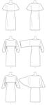 Butterick 6479 Pullover Dresses with Attached Capelets Pattern ...