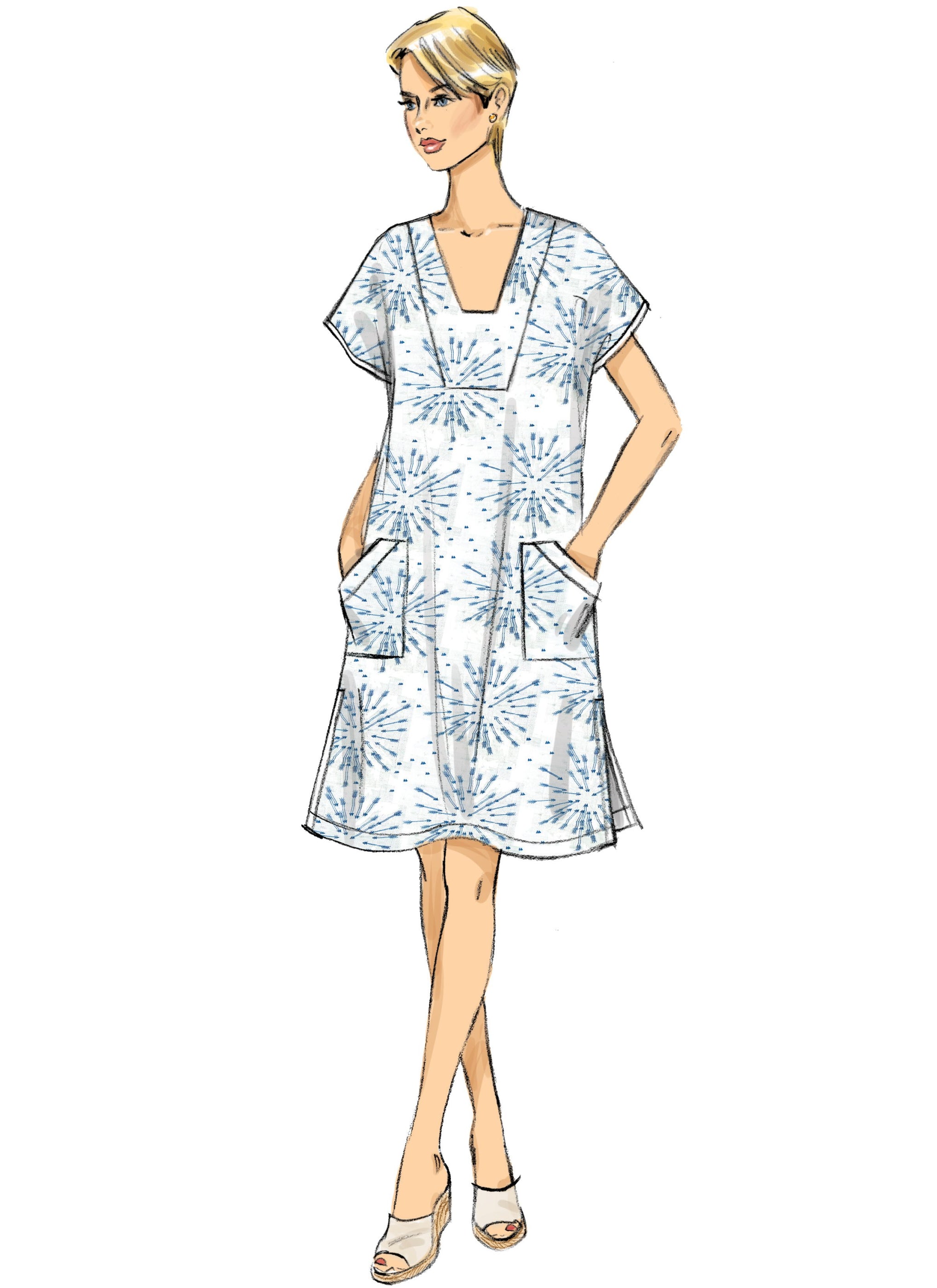 Butterick 6683 Misses' Tunic and Caftan Pattern | Easy — jaycotts.co.uk ...