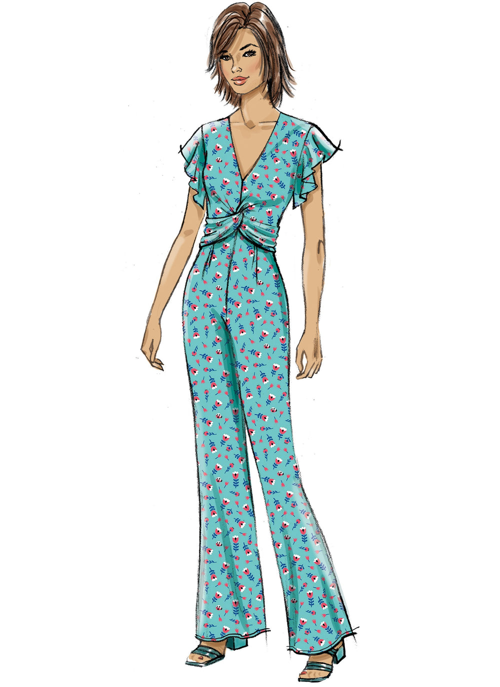 Butterick 6893 Misses' Dress and Jumpsuit sewing pattern — jaycotts.co ...