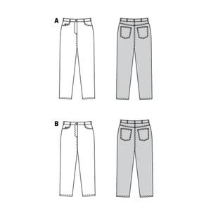 Burda Style Sewing Pattern Number 6103 Women's Trousers and Pants ...