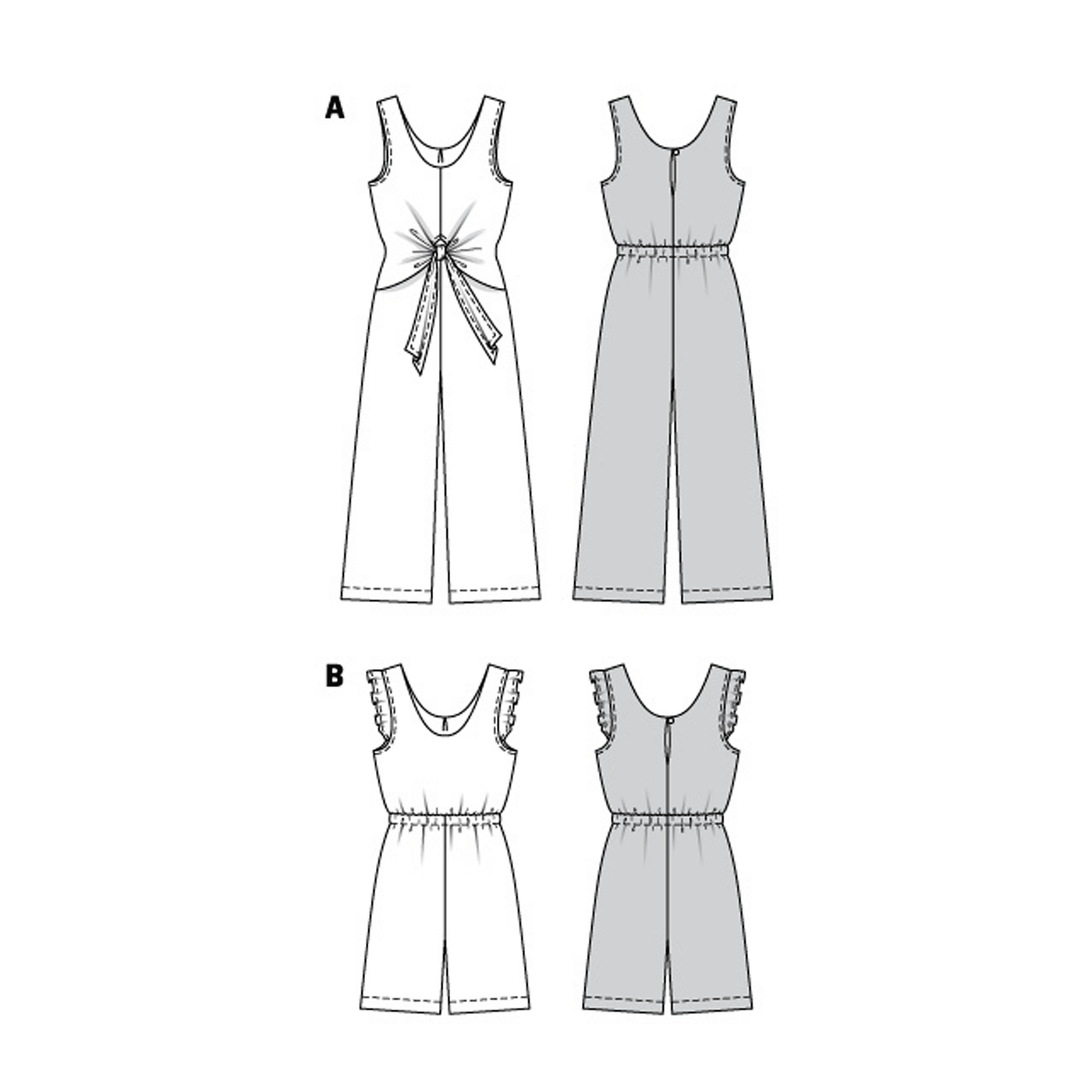 Burda Style Sewing Pattern Number 6134 Jumpsuit — jaycotts.co.uk ...