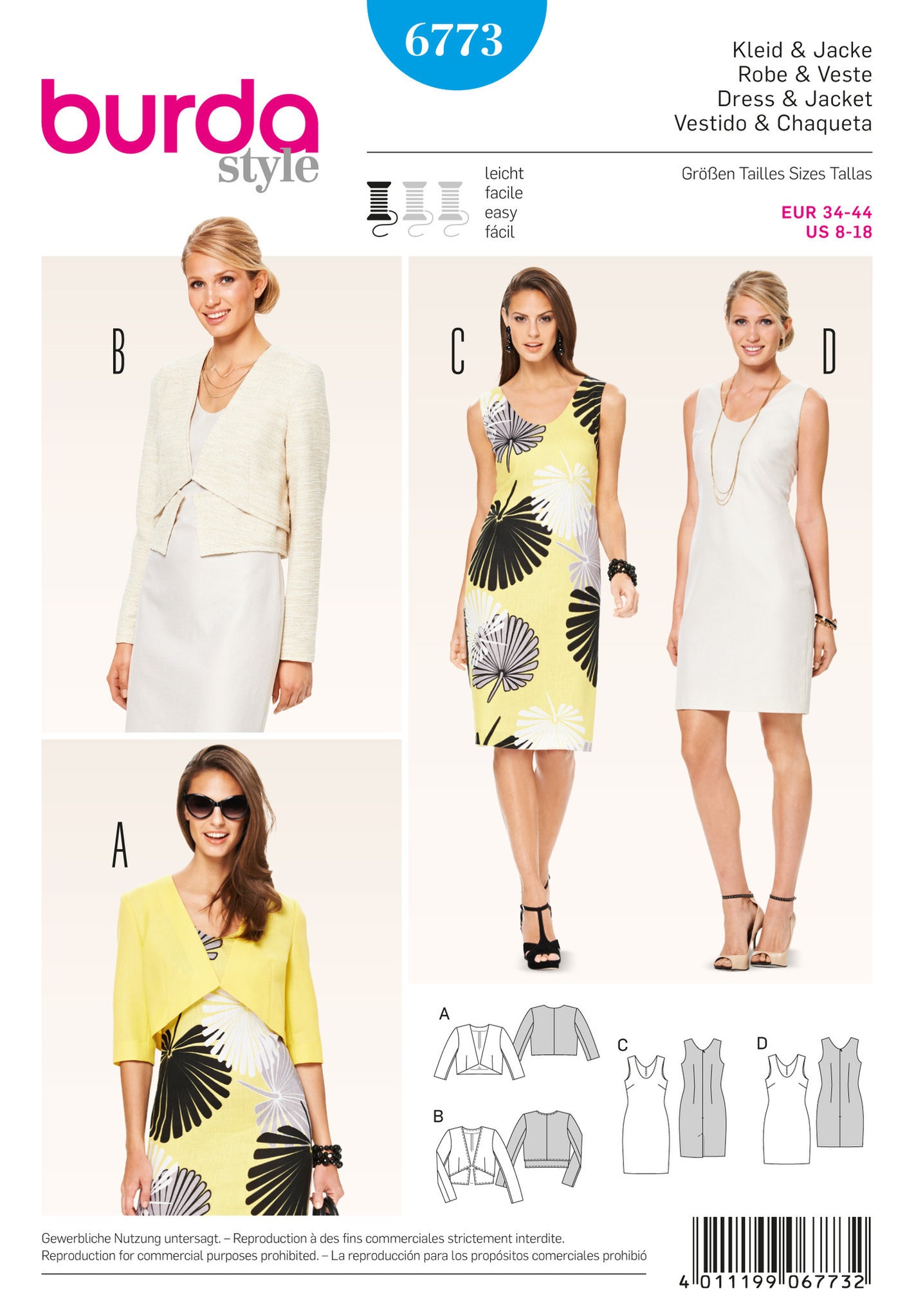 Sewing Patterns | Coats & Jackets — Page 2 — jaycotts.co.uk - Sewing ...