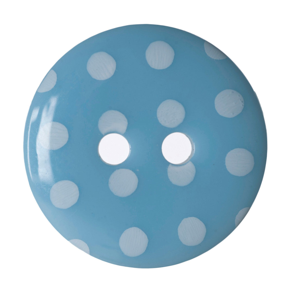Blue Polka Dot Buttons — jaycotts.co.uk - Sewing Supplies