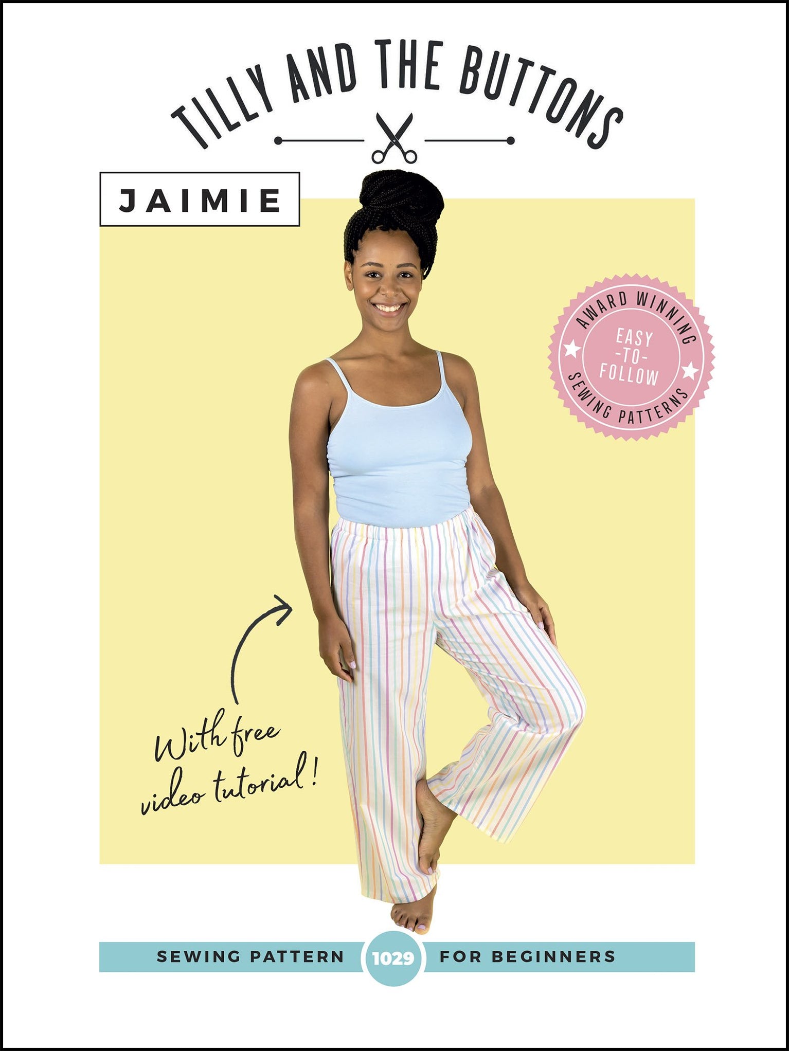 Tilly and The Buttons JAIMIE PYJAMA BOTTOMS AND SHORTS pattern ...