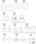 McCall's Pattern: M6137 Doll Clothes For 18" Doll — jaycotts.co.uk ...