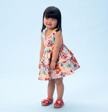 McCall's Sewing Pattern: M6944 Toddlers' Top, Dresses, Rompers ...